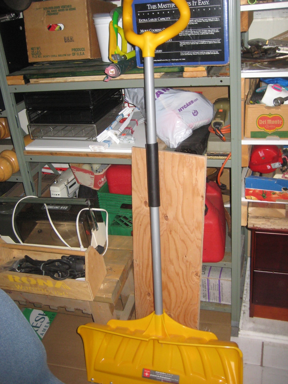 FS: big 24 inch manual snow pusher, kids snow slider, dumbbells ...