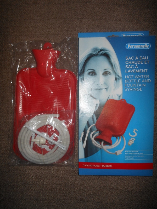 Hot Water Bottle and Fountain Syringe | Health & Special Needs | City ...