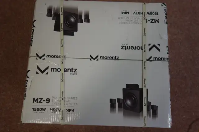 Morentz Audio MZ-9 Platinum Home Theater System | Stereo Systems & Home Theatre | Kingston ...