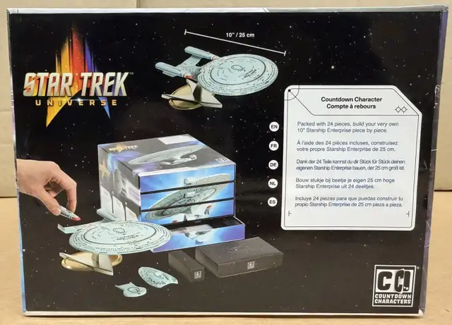 Numskull Star Trek U.S.S. Enterprise NCC-1701-D Advent Calendar | Arts ...