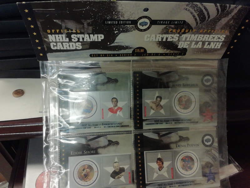 2001 Limited Edition Official NHL All Stars Stamp Cards | Arts ...