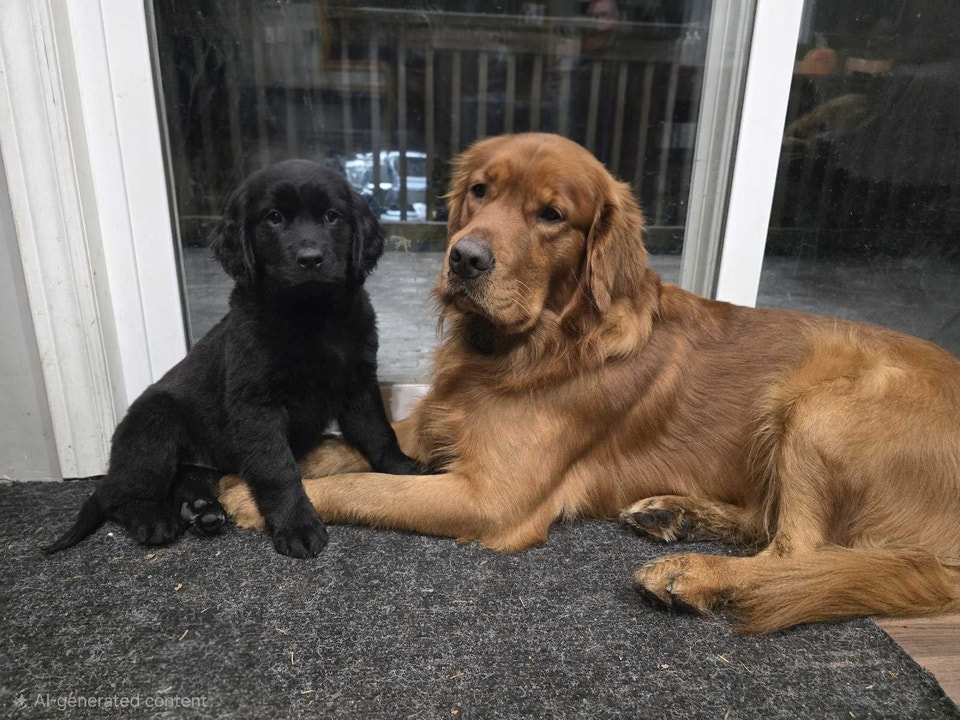 Available now 2 left! Golden Retriever English Springer | Dogs ...