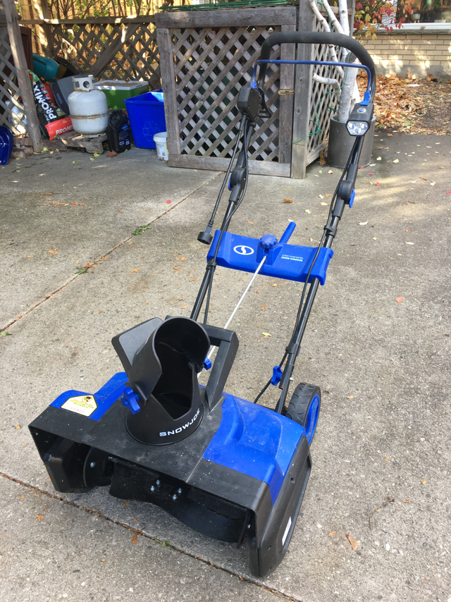 Snow Joe Electric Snowblower | Snowblowers | London | Free local ...