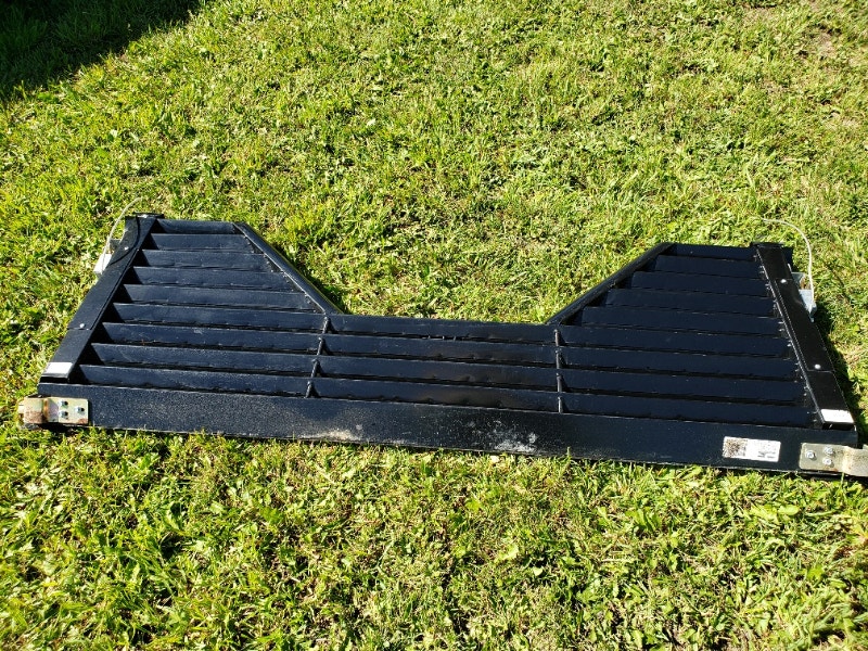 Black Custom flow louvered tailgate for Ford truck | Auto Body Parts ...