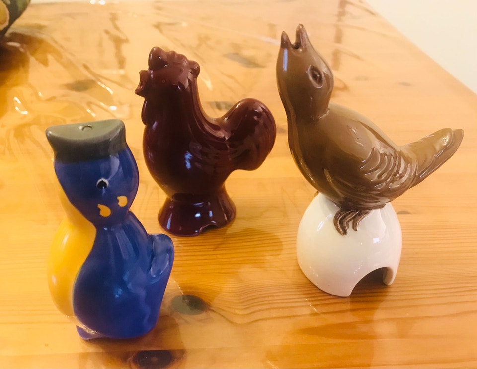 3 Vintage Ceramic Pie Bird Vents | Arts & Collectibles | City of ...