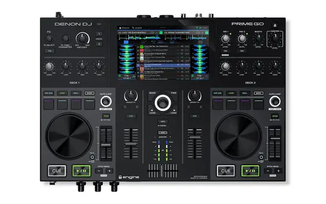 Denon Prime Go Rechargable Standalone Smart DJ Console, USB Play ...