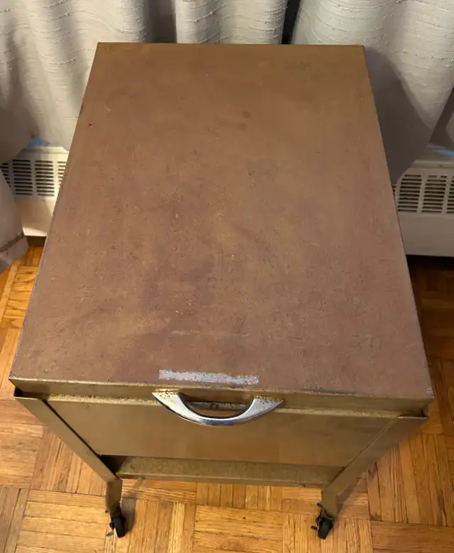 VINTAGE INDUSTRIAL FILE TABLE - 1950's | Multi-item | City of Toronto ...