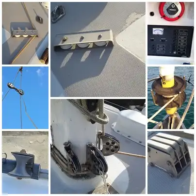 IRWIN 38' 1971 fin keel full fiberglass (no balsa) new engine ...