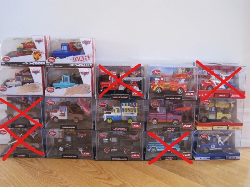 Mater Disney 1/43 Mater Chase(R) and Artist Series Diecast VHTF | Toys ...