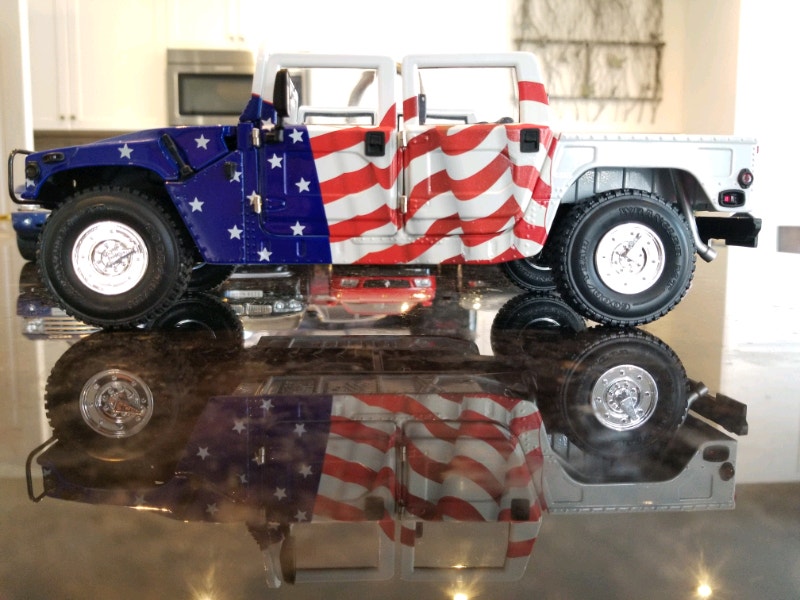 1:18 Diecast Exoto Thundertrac Hummer H1 Humvee Gore 2000 | Arts ...