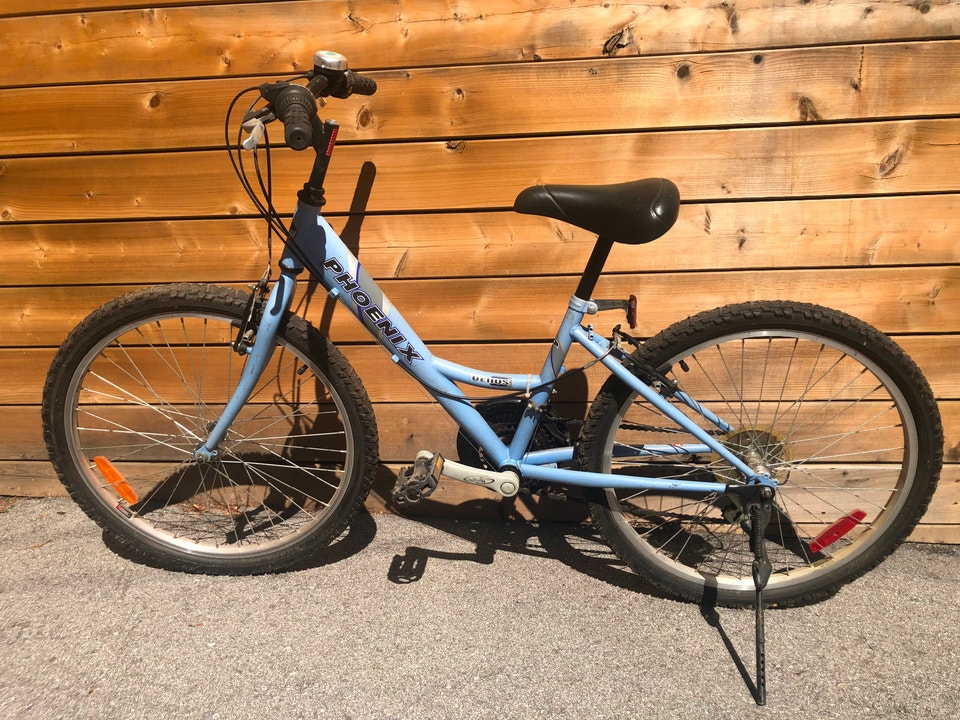 Phoenix Venus bicycle in sky blue for ladies or teens | Cruiser ...