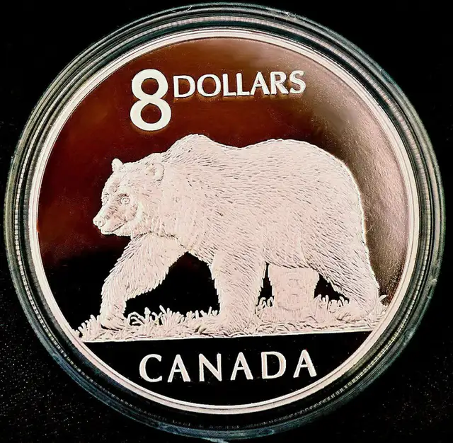 2004 $8 Great Grizzly coin and stamp set. $88. | Arts & Collectibles ...