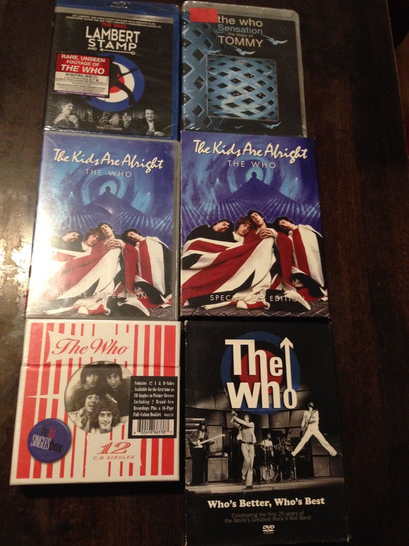 The Who cd box set, blu-ray and DVDs new and EUC | CDs, DVDs & Blu-ray ...