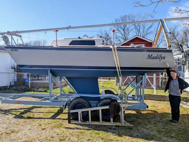 1981 Goman Express 20 and/or outboard motor | Sailboats | Leamington ...