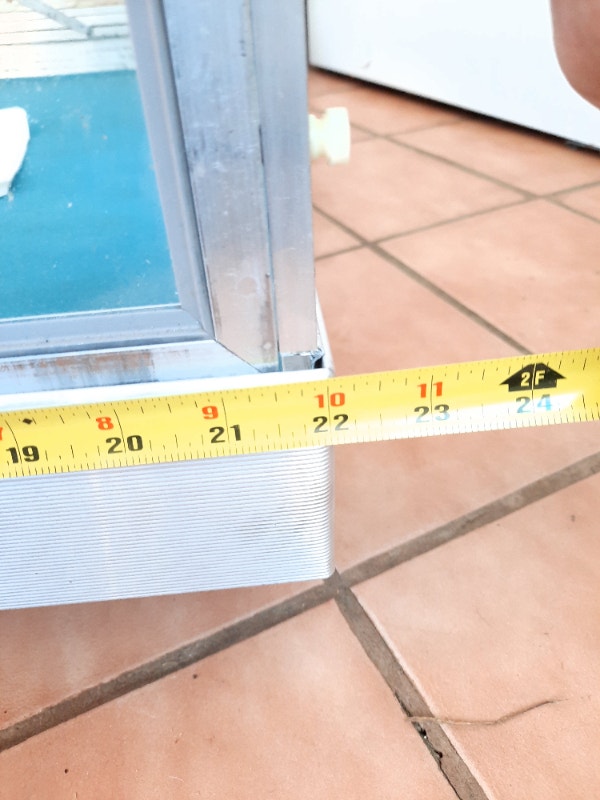 Display case, 3-level, glass & alu., easy set up | Hutches & Display ...