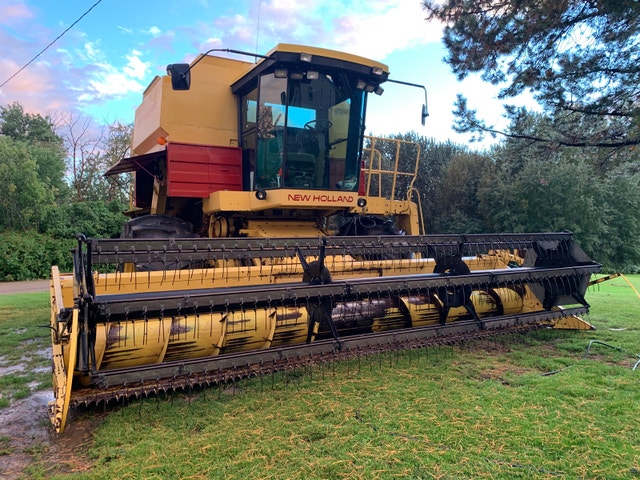 TR 96 Combine & 4750 Versatile swather | Farming Equipment | Edmonton ...