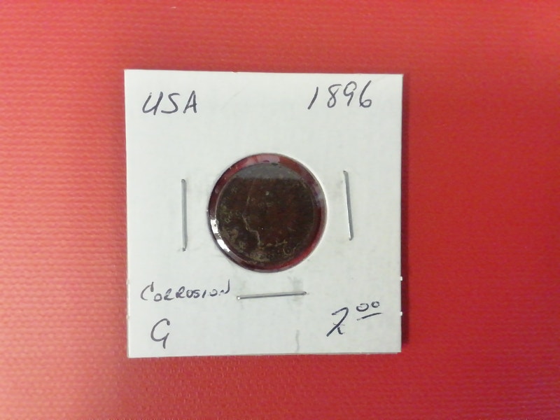 1896 USA one cent coin | Arts & Collectibles | Mississauga / Peel ...
