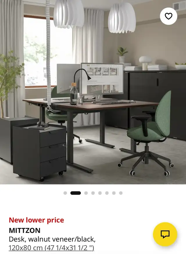 IKEA MITTZON DESK | Desks | Ottawa | Free local classifieds - Kijiji