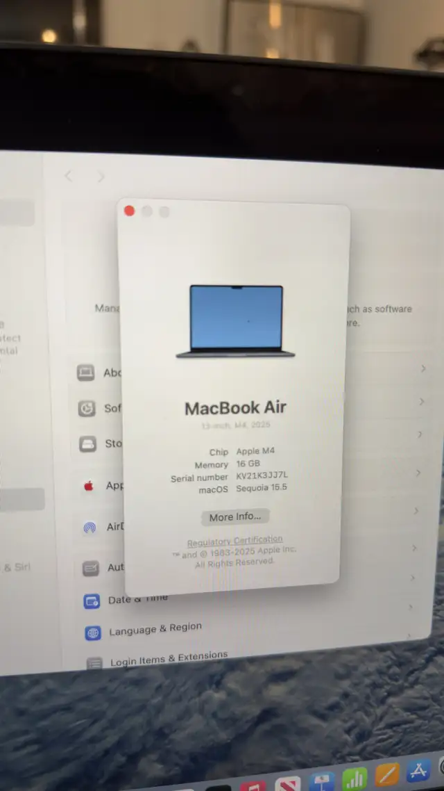 Macbook Air M4 13” 2025 256GB | Laptops | Winnipeg | Free local ...