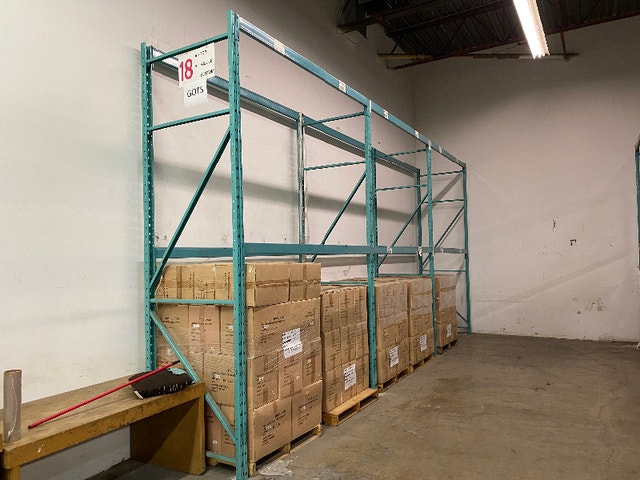 Used RediRack frames and 8’ beams - used pallet rack | Industrial ...