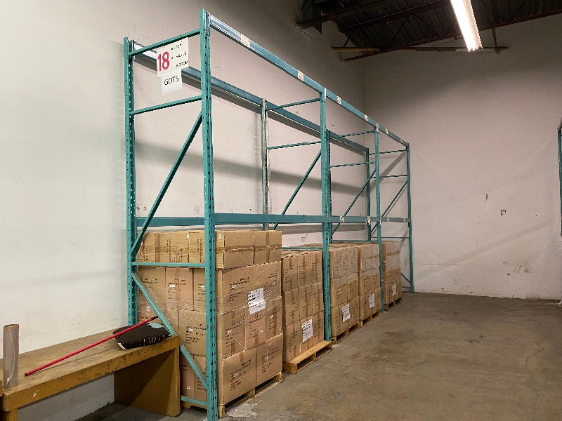 Used RediRack frames and 8’ beams - used pallet rack | Industrial ...