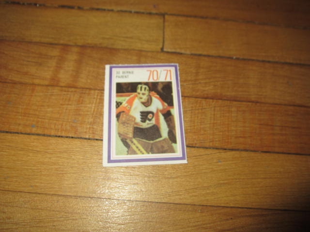 NHL - ESSO POWER PLAYERS STAMP - 1970-71, Bernie Parent, | Arts ...