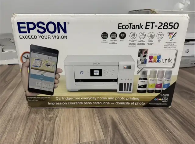 Epson EcoTank ET-2850 Printer - Like New! | General Electronics ...