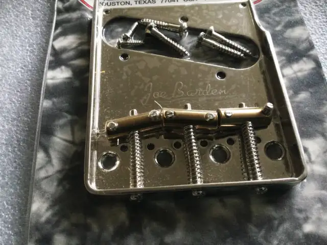 NEW Joe Barden Am Standard Tele Bridge w/ compensated saddle | Guitars ...