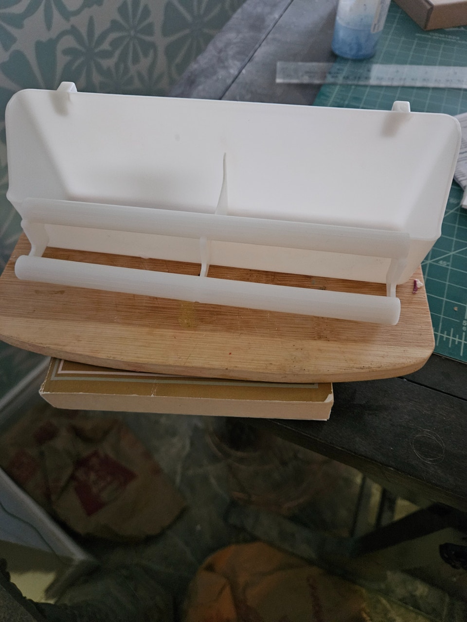 Large bird feeder trough budgie/finch/cockatiel | Birds for Rehoming ...