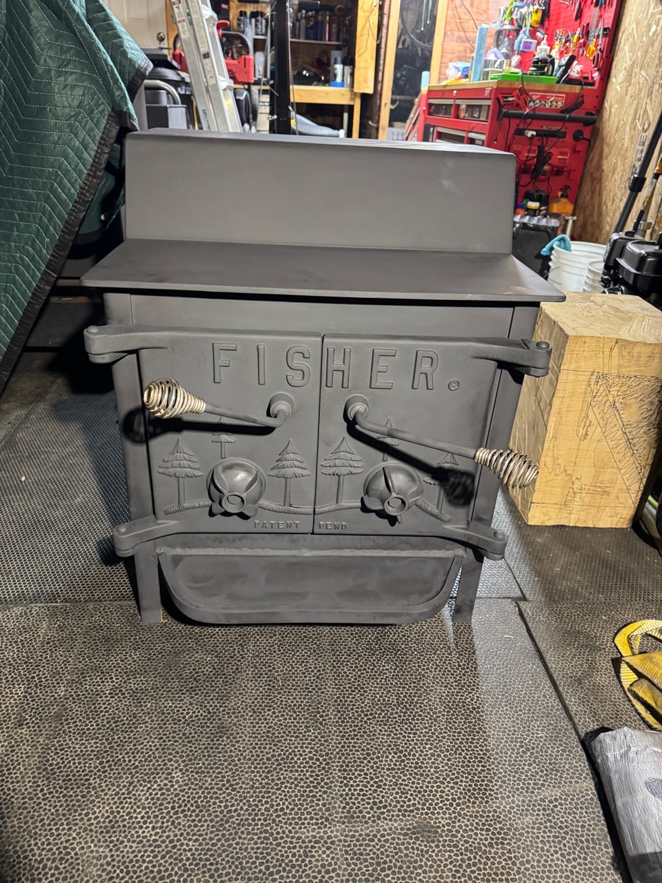 Wood stove -Poêle à bois Fisher | Stoves, Ovens & Ranges | Gatineau ...