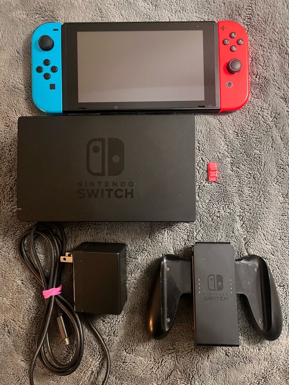 Nintendo Switch V1 Console Bundle – Dock, Joy-Cons, Accessories ...