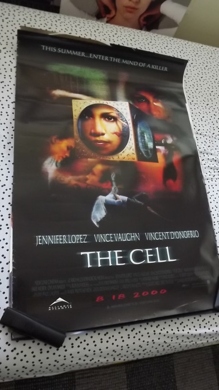 THE CELL 2000 MOVIE POSTER /JENN LOPEZ | Arts & Collectibles | City of ...