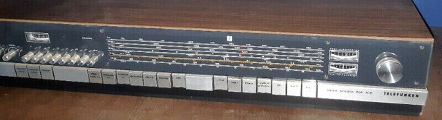 Telefunken Opus Studio 201 AMFM Stereo Receiver cassette speaker ...