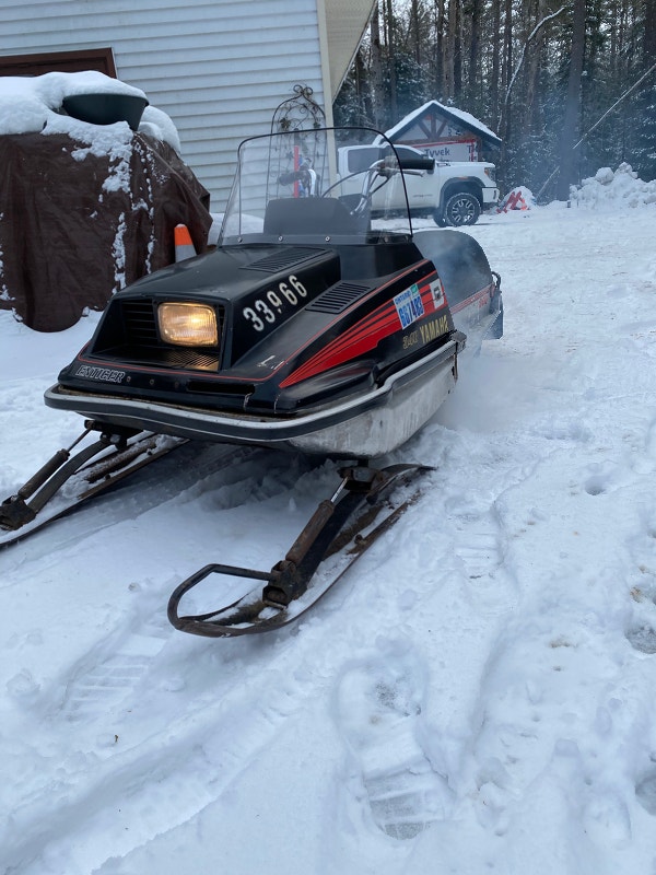 Yamaha Enticer Snowmobile