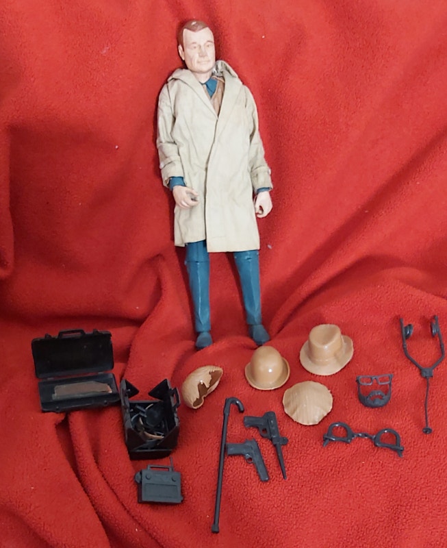 Vintage Marx 1960's Mike Hazard Double Agent Figure | Arts ...