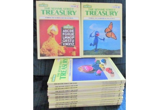 The SESAME STREET TREASURY ~~ Volumes A to Z …. 1 to 15 Full Set ...