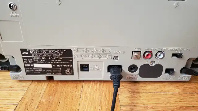 JVC PC-70JW STEREO RADIO CASSETTE RECORDER BOOMBOX MADE IN JAPAN ...