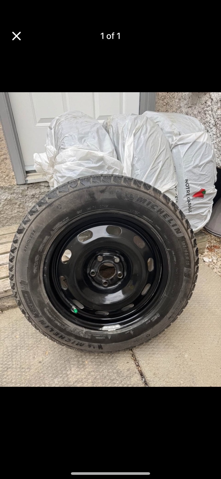 Michelin X-Ice Snow Winter Tires + Steel Rims | Tires & Rims | Winnipeg ...