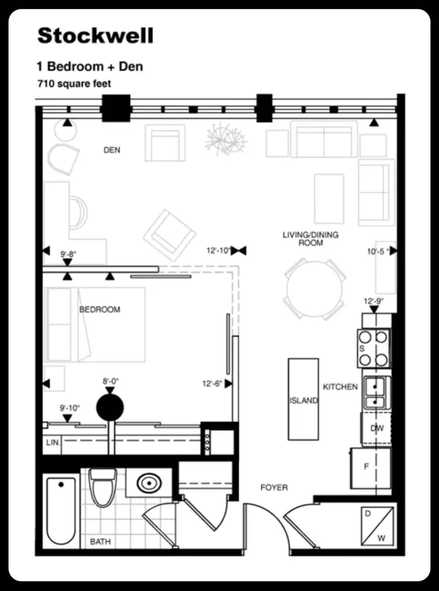 Modern Industrial Loft @ Kaufman Lofts | 710 SQFT | Long Term Rentals ...