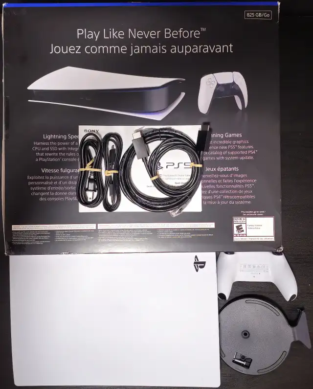 Sony PlayStation 5 DE White Console + Controller - Used | Sony ...