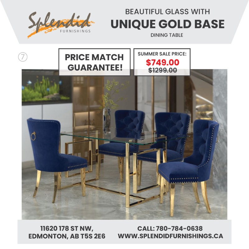 Contemporary & Unique Glass Dining Table Starts at $449.00 | Dining ...