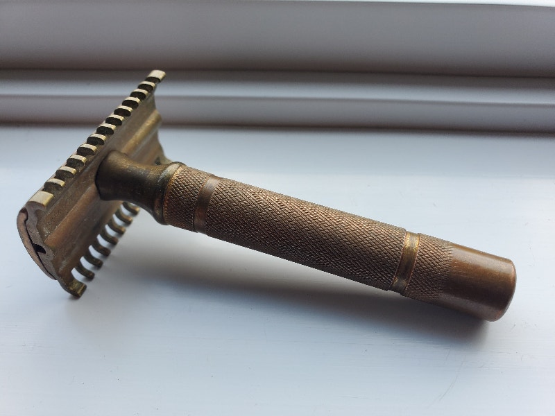 Vintage 1931 Art Deco Gillette Fat Handle Safety Razor | Arts ...