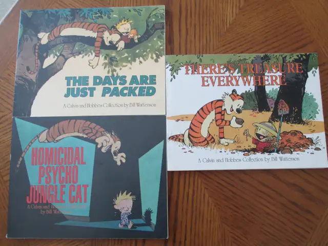 6 Calvin & Hobbes Comic Books | Comics & Graphic Novels | Grande ...