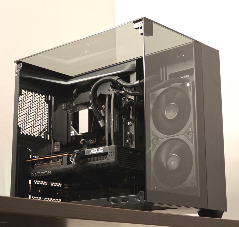 AMD Radeon 9070, i7 12700K Gaming PC High End DDR5 | Desktop Computers ...