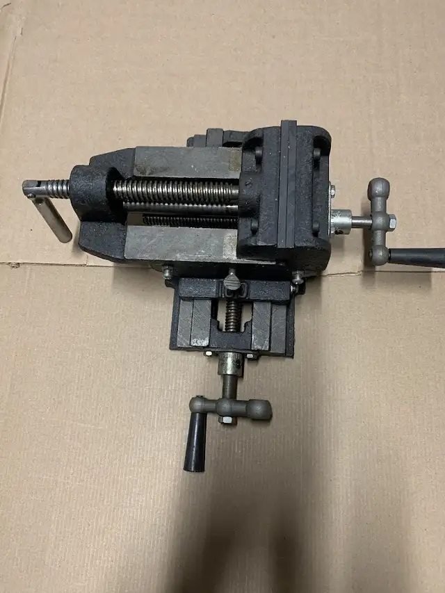 Cross-Slide / Compound Vise 4 inch NEW for Drill Press | Hand Tools ...