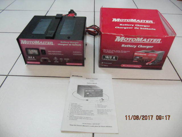 Classic Motomaster Model 11-1567-0 10/2A Battery Charger Cir2008 | Arts ...