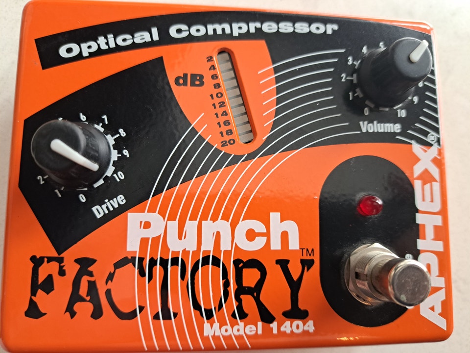 5 days left: Aphex Punch Factory 1404 For Guitar/Bass! SHIPS! | Amps ...