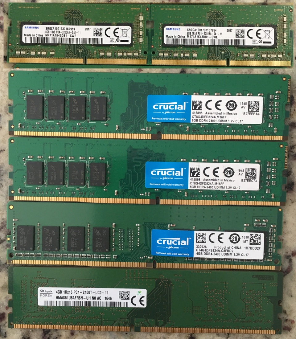 DDR4 Desktop/Laptop Ram (4GB @$40 ea, 8GB @$80 ea) | System Components ...