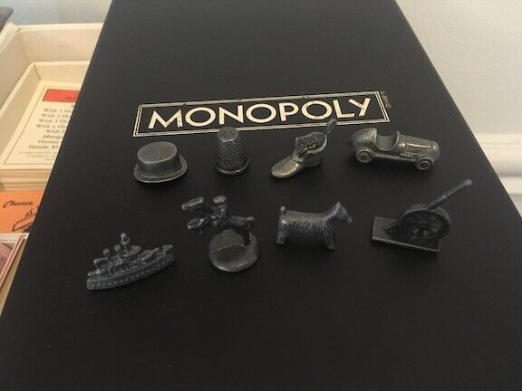 Vintage Classic Retro MONOPOLY BOOKSHELF EDITION Box Folding | Arts ...