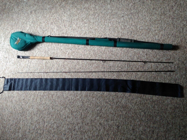 REDINGTON RED START FLY FISHING ROD 9FT 8/9WT 2pc FENWICK CASE ...
